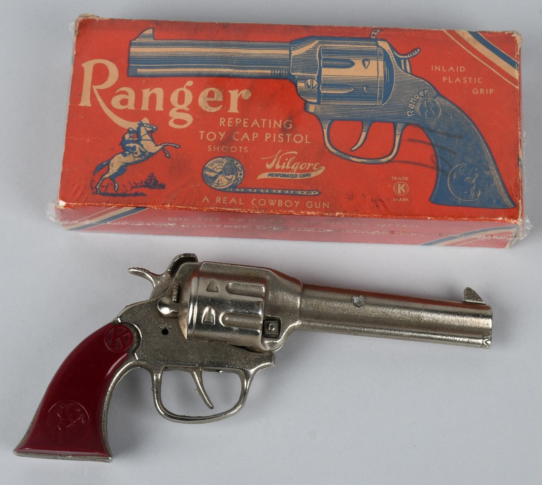 KILGORE RANGER CAP GUN w/ BOX - Apr 20, 2019 | Milestone Auctions in OH