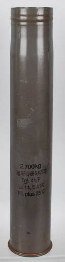 Wwii Nazi German 88mm Flak 18 Shell Casing