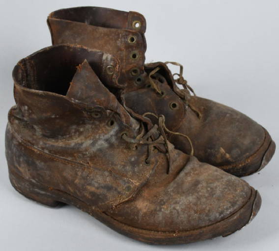Wwi Us Hobnail Combat Boots