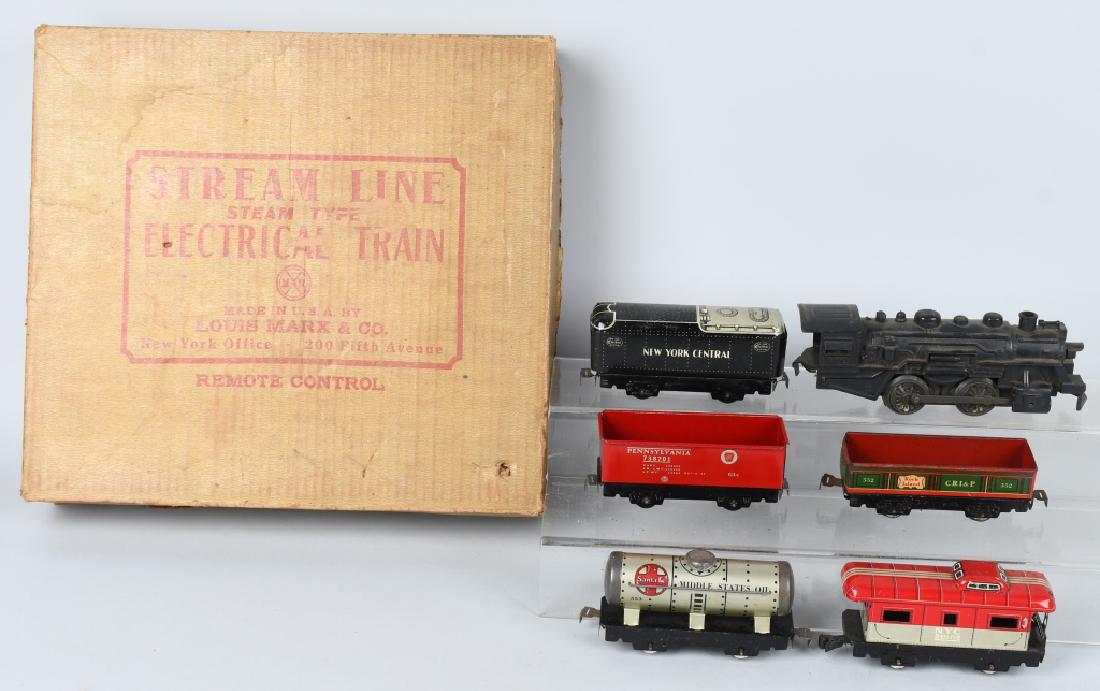 MARX No. 25249 STREAMLINE TRAIN SET w/ BOX - Jun 22, 2019 | Milestone ...
