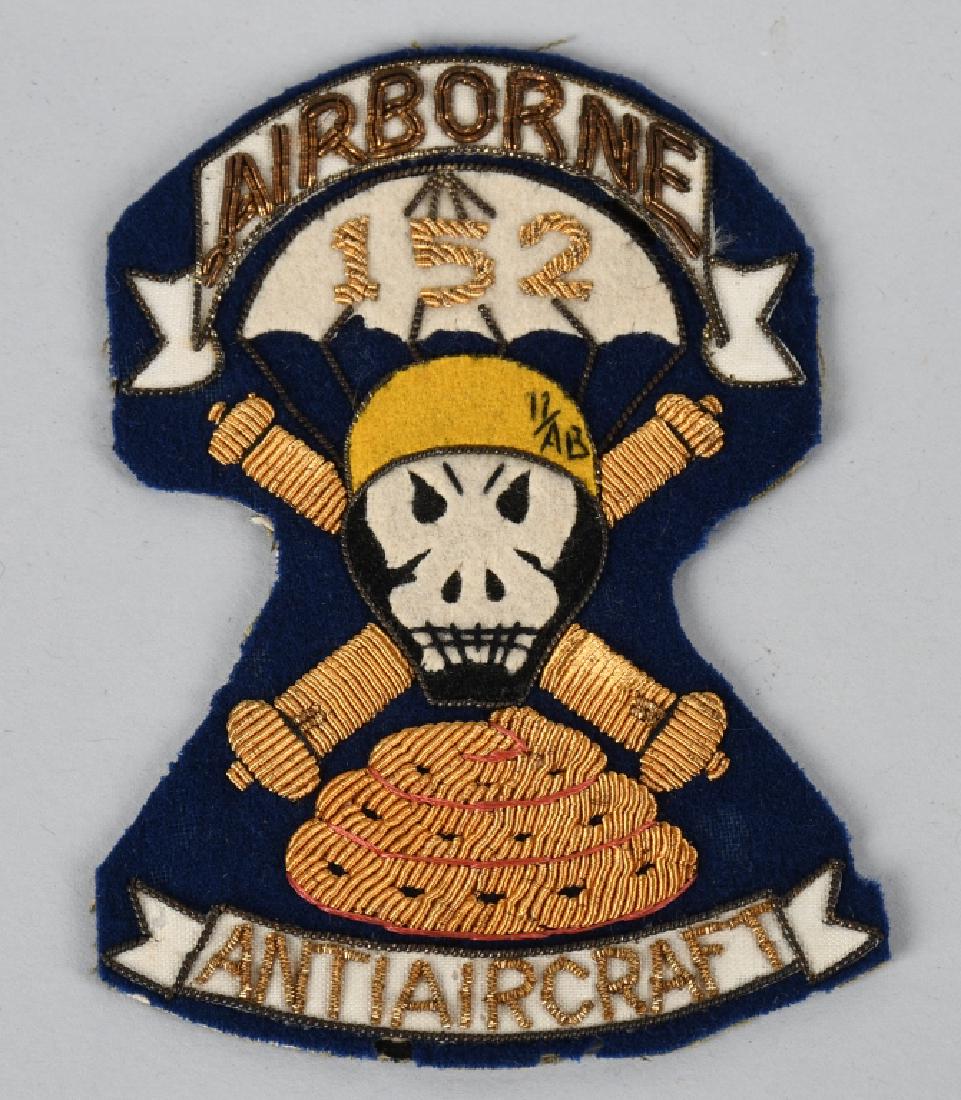 Wwii 152nd Airborne Anti Aircraft Bullion Patch