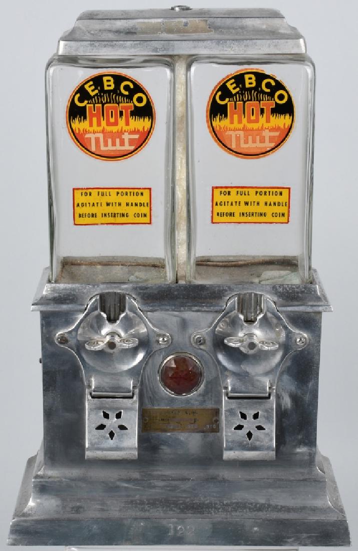 Cebco Electric Hot Nut Dual Vending Machine