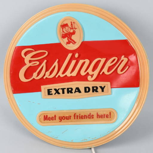 Esslinger Beer Light Up Sign