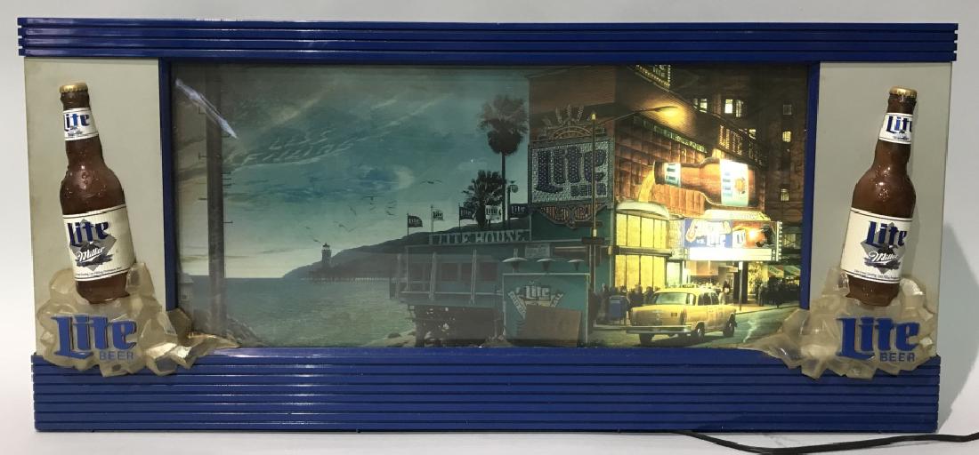 MILLER LITE LIGHTED MOTION SIGN - Jul 27, 2019 | Milestone Auctions in OH