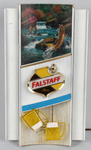 Falstaff Beer Animated Lighted Sign