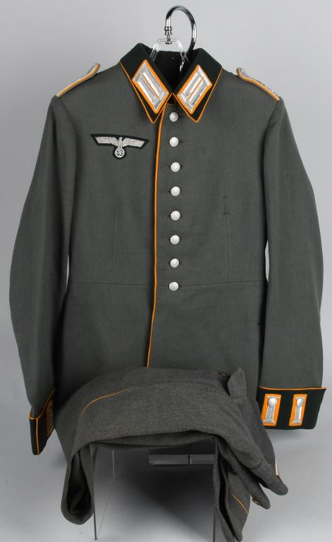 Wwii Nazi German Officer's Cavalry M35 Uniform