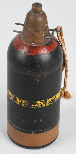 Wwii Japanese Type 89 Knee Mortar Round Inert