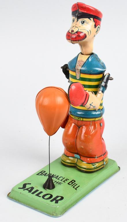 CHEIN Tin Windup BARNACLE BILL BAG PUNCHER - Oct 19, 2019 | Milestone ...