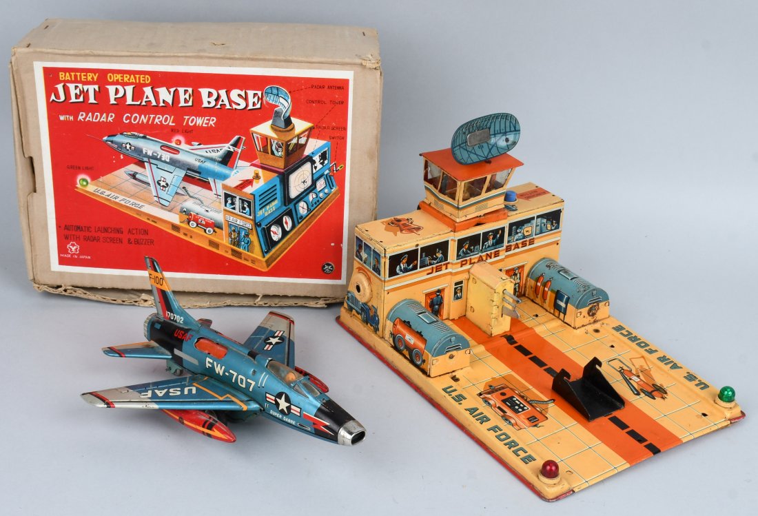 JAPAN battery op JET PLANE BASE w/ BOX - Oct 19, 2019 | Milestone ...