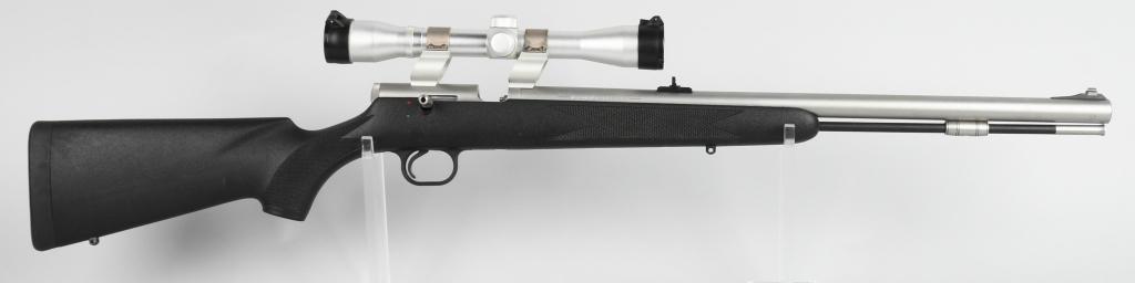 Stainless Thompson Center Bolt Action Black Powder