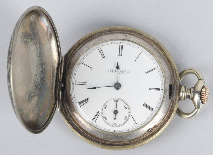 1889 Paris Worlds Fair Exposition Pocket Watch