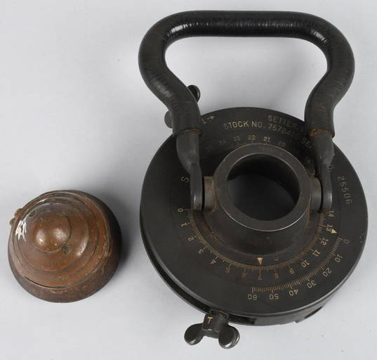 Wwii Us M22 Fuze Setter & Artillery Fuse