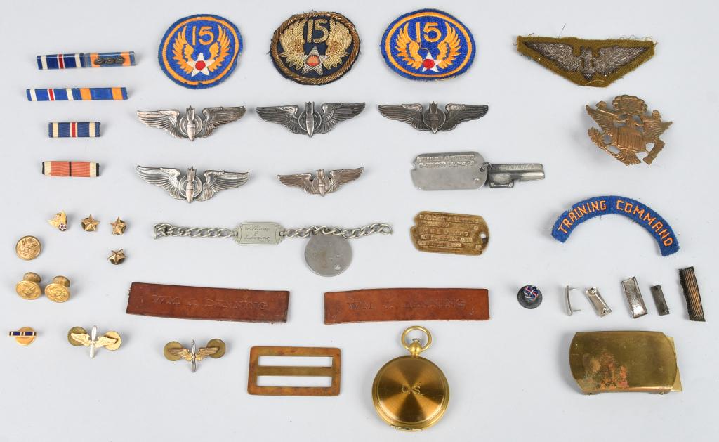 WWII US ARMY AIR CORPS 15th AIR FORCE INSIGNIA GRP - Dec 21, 2019 ...
