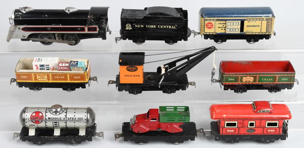 MARX PRE-WAR TIN PLATE FREIGHT TRAIN SET - Jan 11, 2020 | Milestone ...