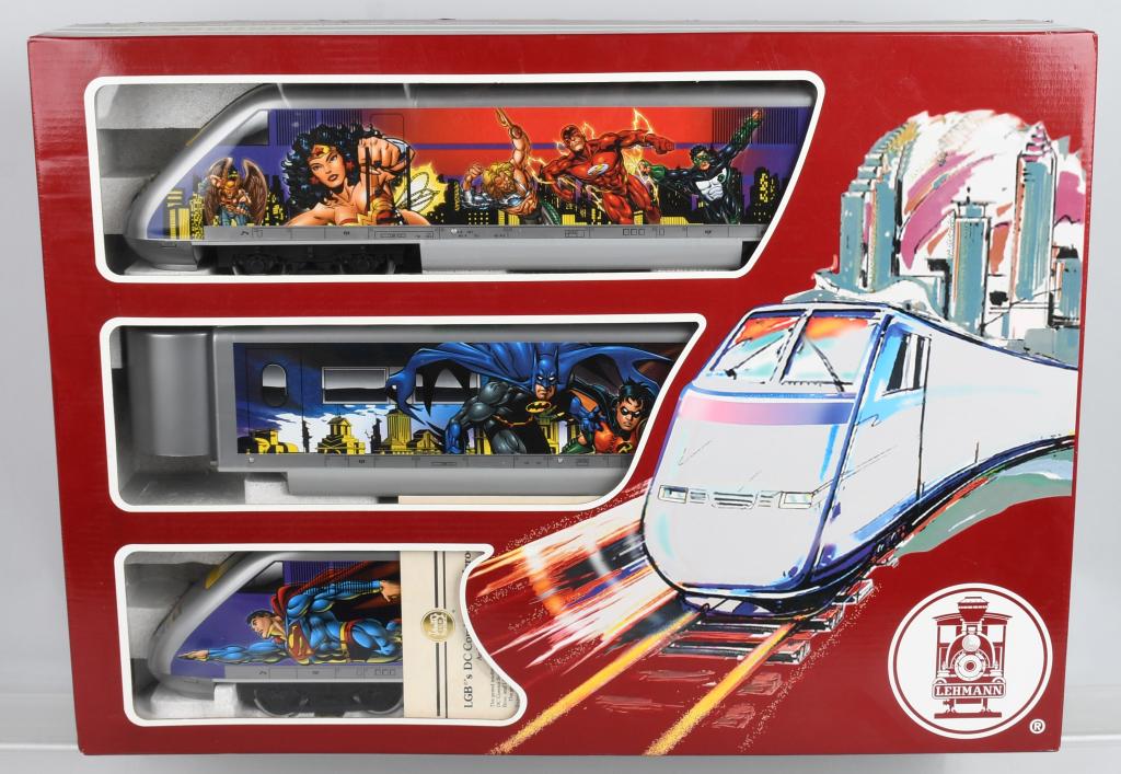 RARE BOXED LEHMAN DC COMIC SUPER HERO TRAIN SET - Jan 11, 2020 ...