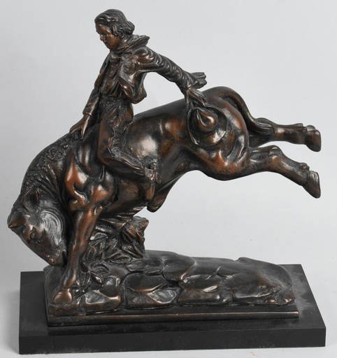 Bull Rider Sculpture