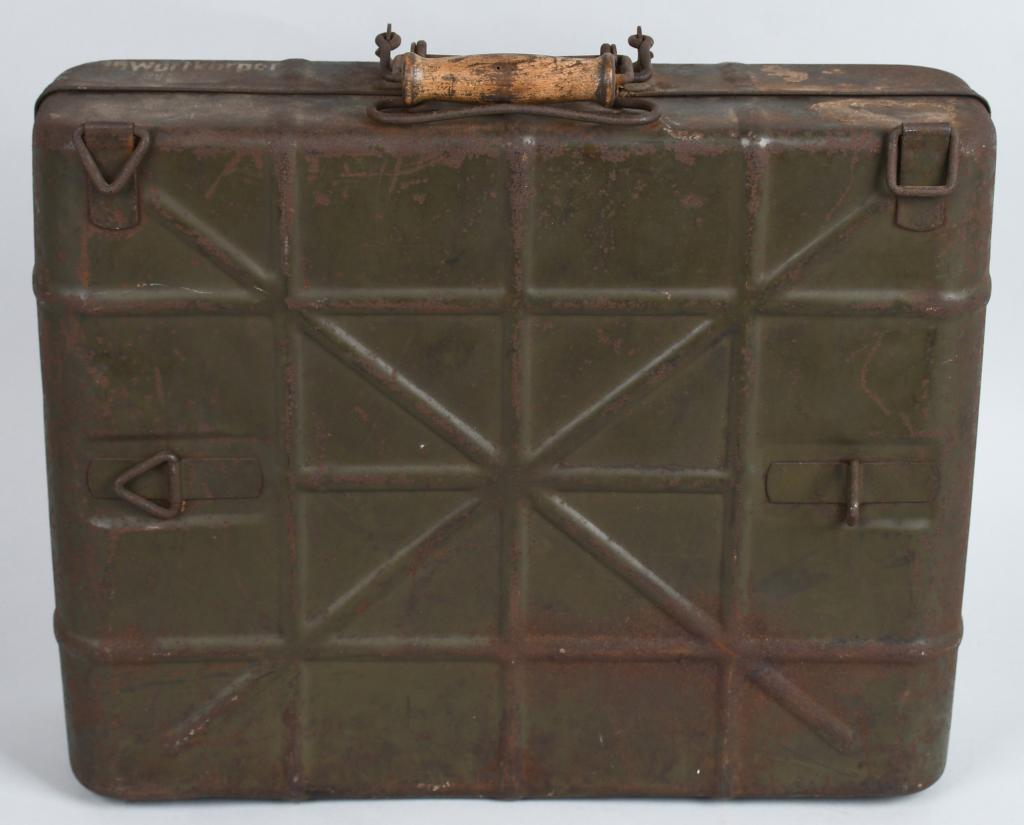 Wwii Nazi German Transport Box Wk 361 Lp Grenades