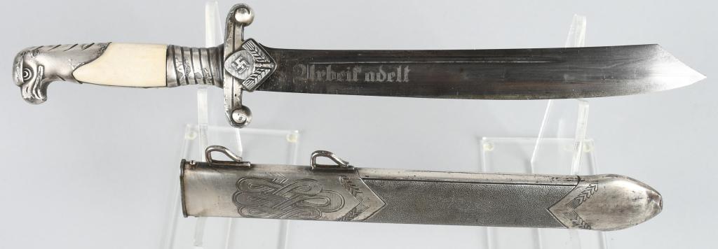 WWII NAZI GERMAN RAD LEADERS DAGGER BY EICKHORN - Jan 24, 2020 ...