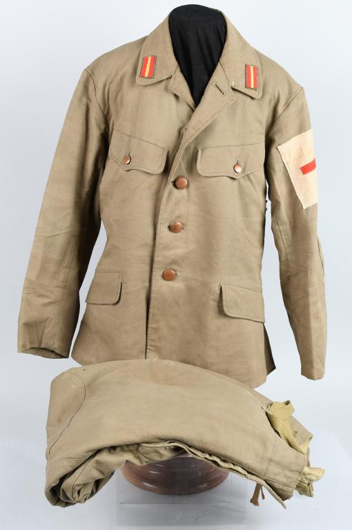 WWII JAPANESE MEDIC FIELD INFANTRY UNIFORM - Jan 24, 2020 | Milestone ...