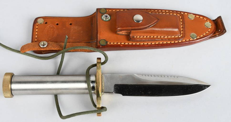 Randall Model 18 Survival Knife And Sheath