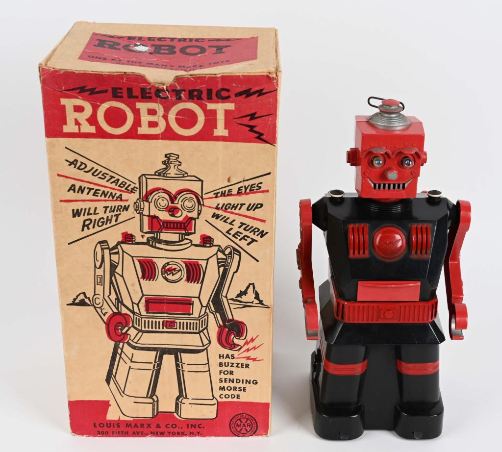 MARX ELECTRIC ROBOT w/ BOX - Feb 15, 2020 | Milestone Auctions in OH