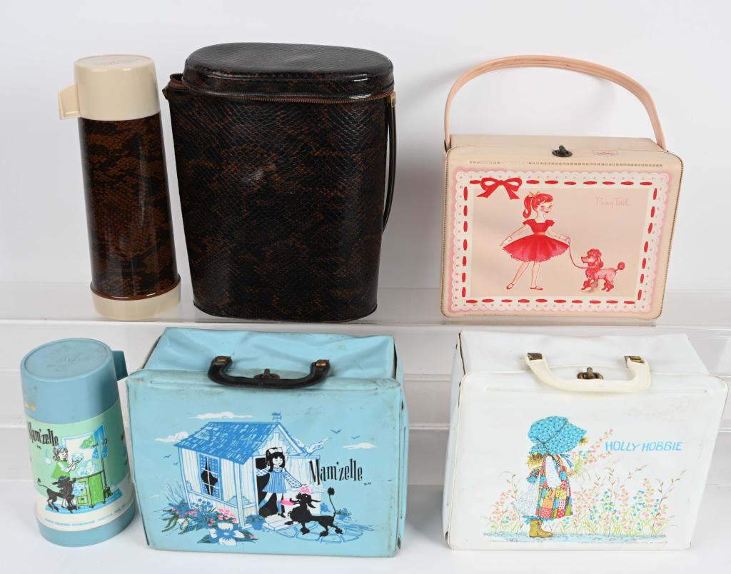 4- VINTAGE VINYL LUNCH BOXES - Feb 15, 2020 | Milestone Auctions in OH