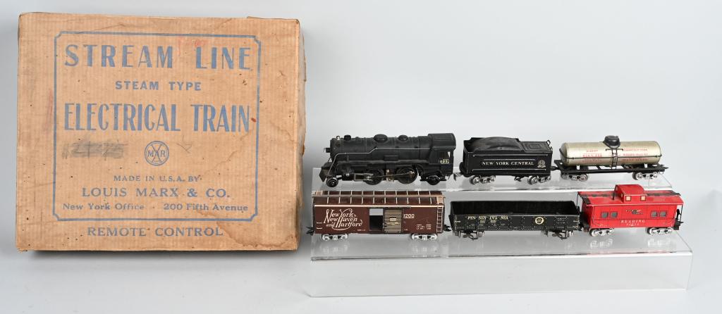MARX STREAMLINE ELECTRIC TRAIN SET w/ BOX - Mar 21, 2020 | Milestone ...