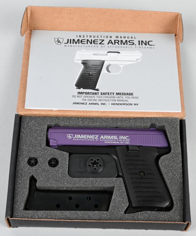 Boxed Jimenez Arms Model .380 Semi Auto Pistol
