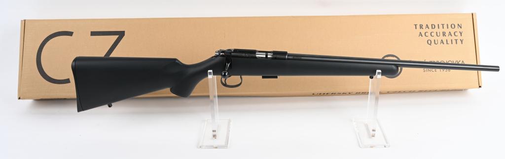 For Auction: BOXED CZ 455 .22 CALIBER BOLT ACTION RIFLE (#0375) on Mar ...