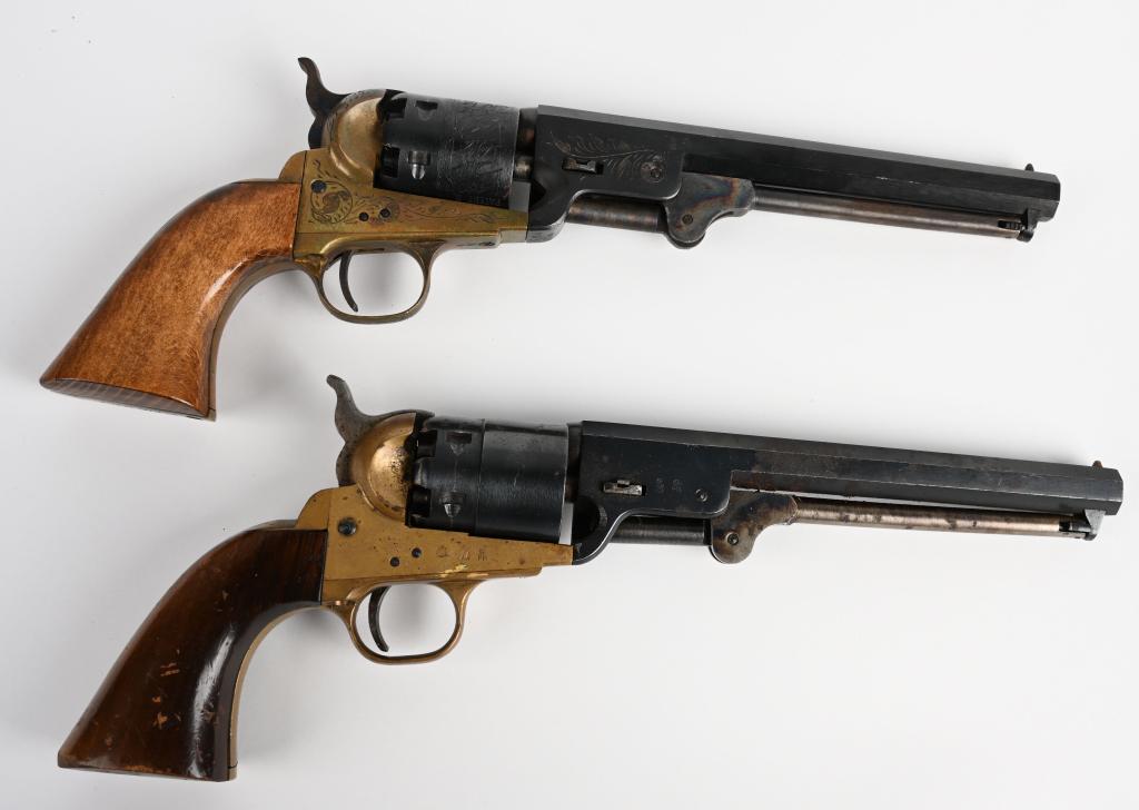 PAIR OF REPLICA BRASS FRAME PERCUSSION REVOLVERS - Mar 28, 2020 ...
