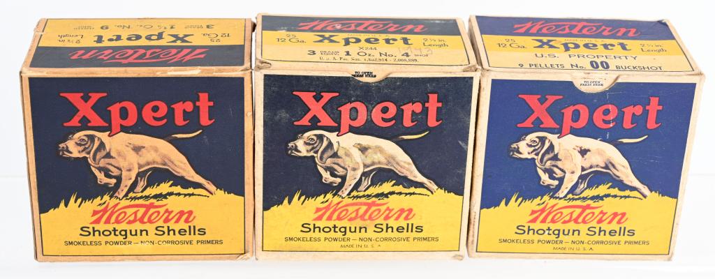 3 VINTAGE WESTERN XPERT SHOTGUN SHELL BOXES US - Mar 28, 2020 ...