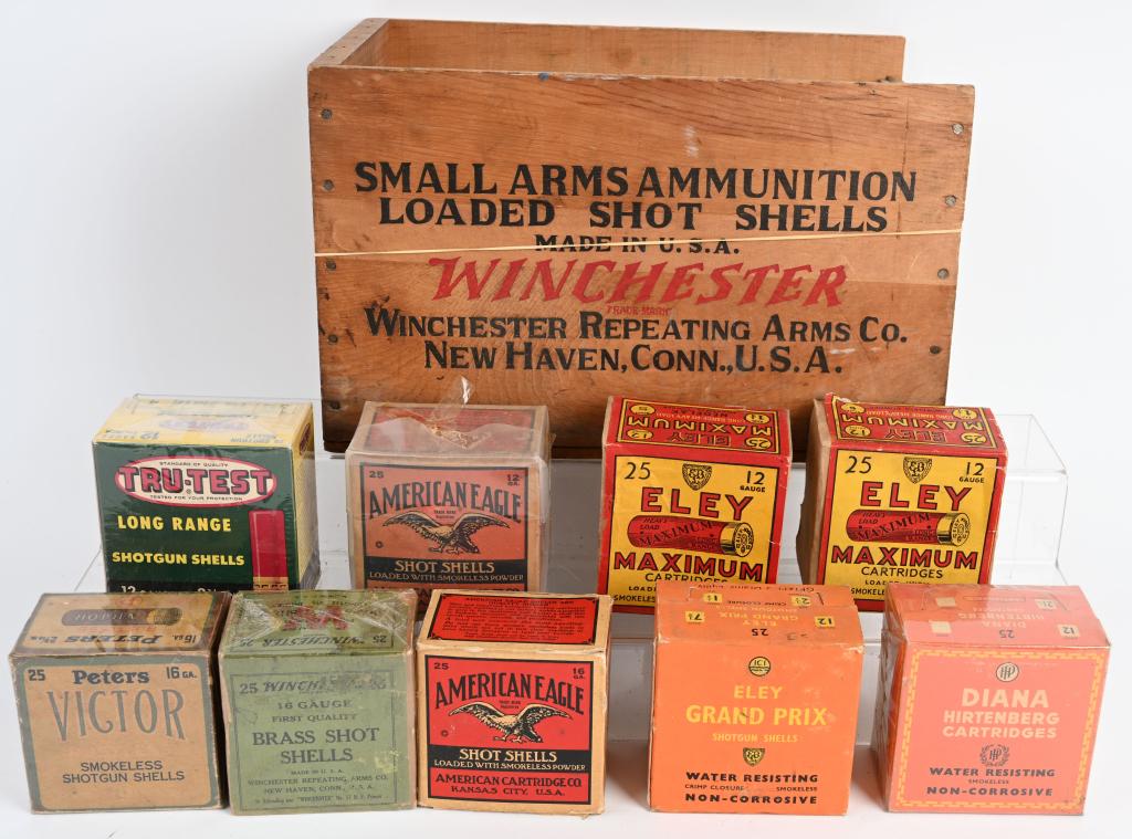 9 VINTAGE 2 PIECE SHOTGUN SHELL BOXES - Mar 28, 2020 | Milestone ...
