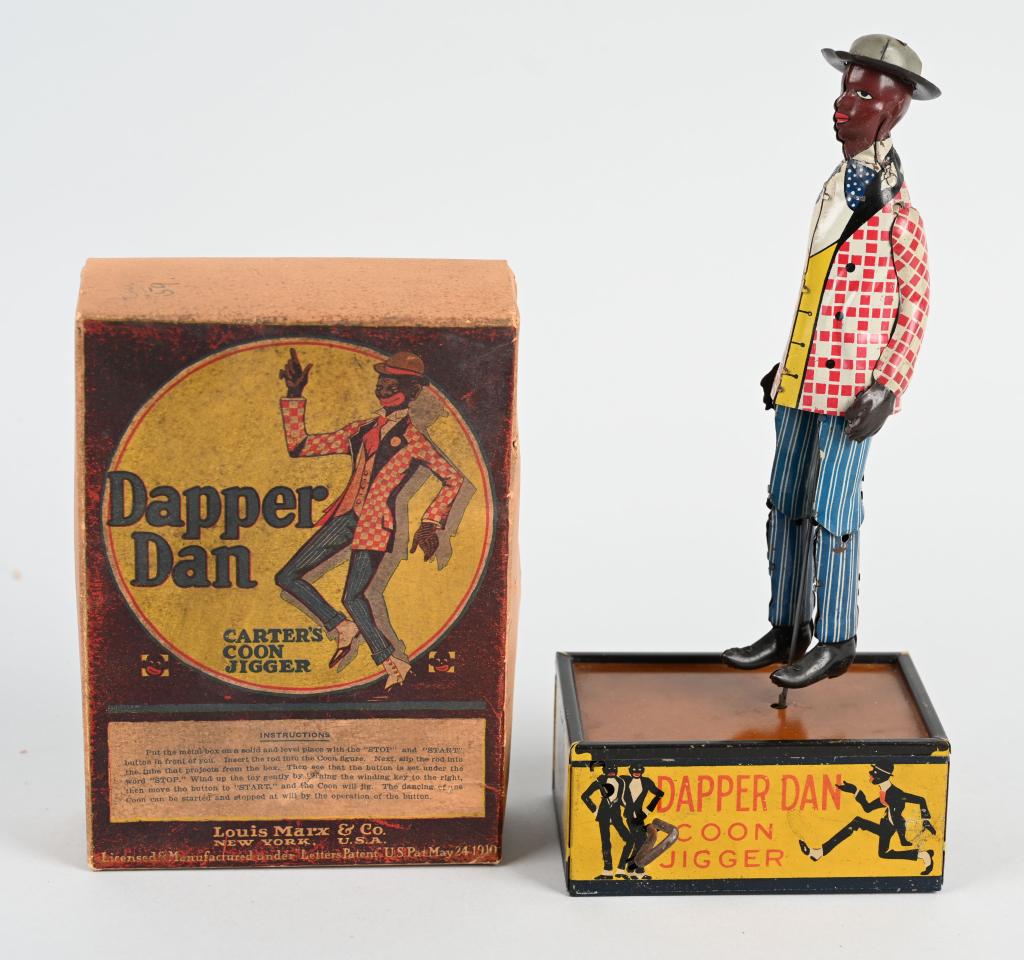 For Auction: MARX Tin Windup DAPPER DAN COON JIGGER w/ BOX (#0152) on ...