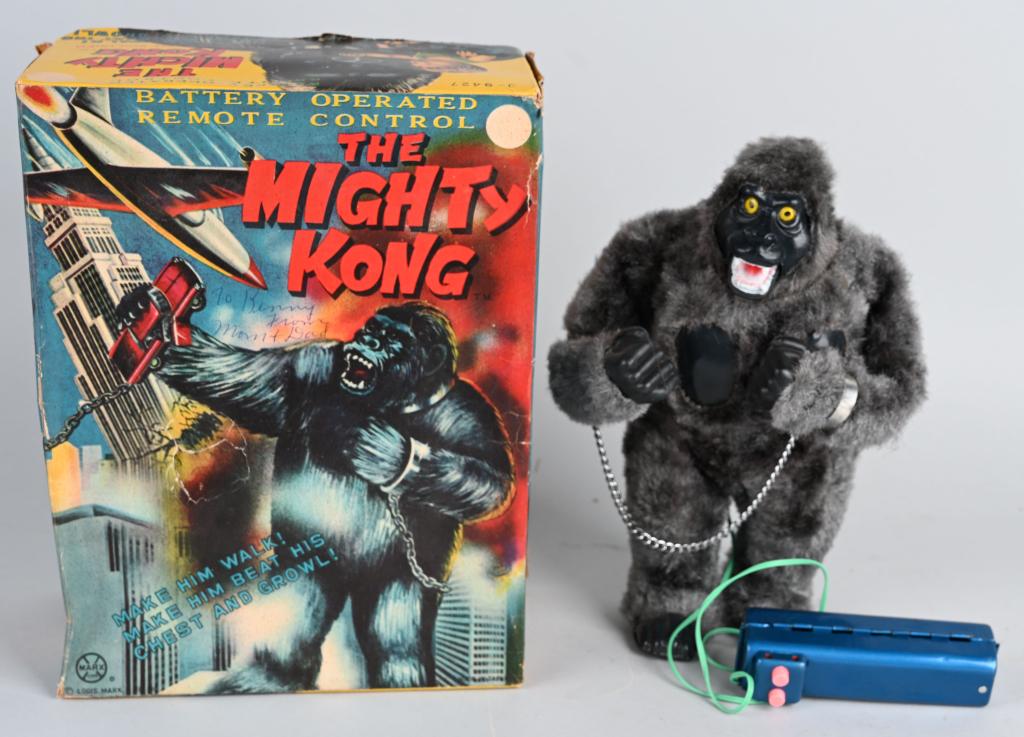 MARX Battery Op THE MIGHTY KING KONG w/ BOX - Apr 25, 2020 | Milestone ...