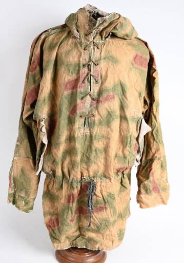 Wwii Nazi Tan Water Camouflage Pattern Smock Ww2