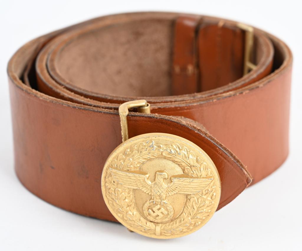 WWII NAZI NSDAP POLITICAL LEADER'S BELT & BUCKLE - May 09, 2020 ...