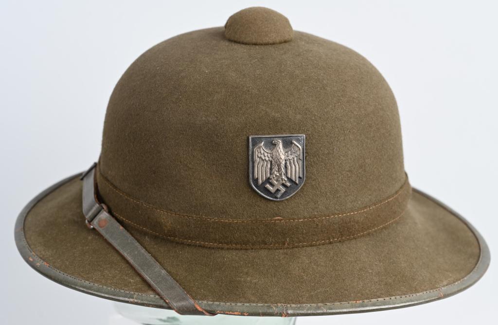 WWII NAZI GERMAN TROPICAL PITH HELMET 1942 DATED - May 09, 2020 ...