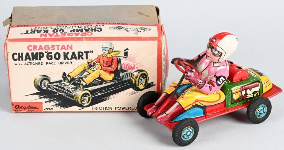 Cragstan Friction Champ Go Kart W/ Box
