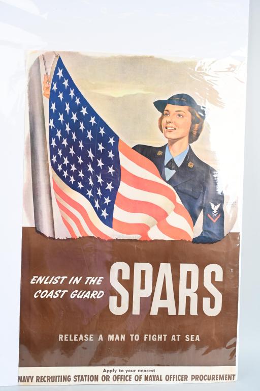 WWII US COAST GAURD SPARS RECRUITING POSTER WW2 - Jun 20, 2020 ...