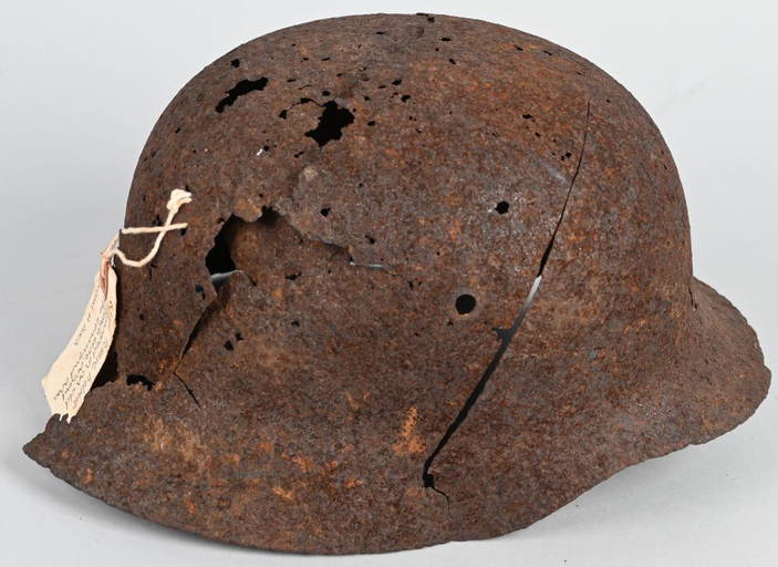 WWII NAZI GERMAN LENINGRAD DUG RELIC HELMET - Jun 20, 2020 | Milestone ...