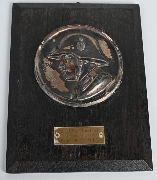WWII NAZI GERMAN WALL PLAQUE TO NCO OF THE HEER - Jun 20, 2020 ...