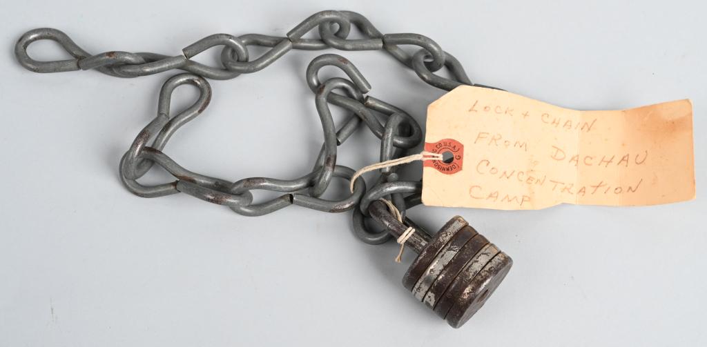 WWII NAZI GERMAN LOCK & CHAIN CAMP DACHAU WW2 - Jun 20, 2020 ...