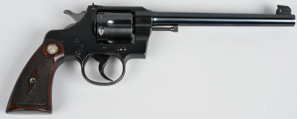 PRE-WAR LONG BARREL COLT OFFICERS MODEL REVOLVER - Jun 27, 2020 ...