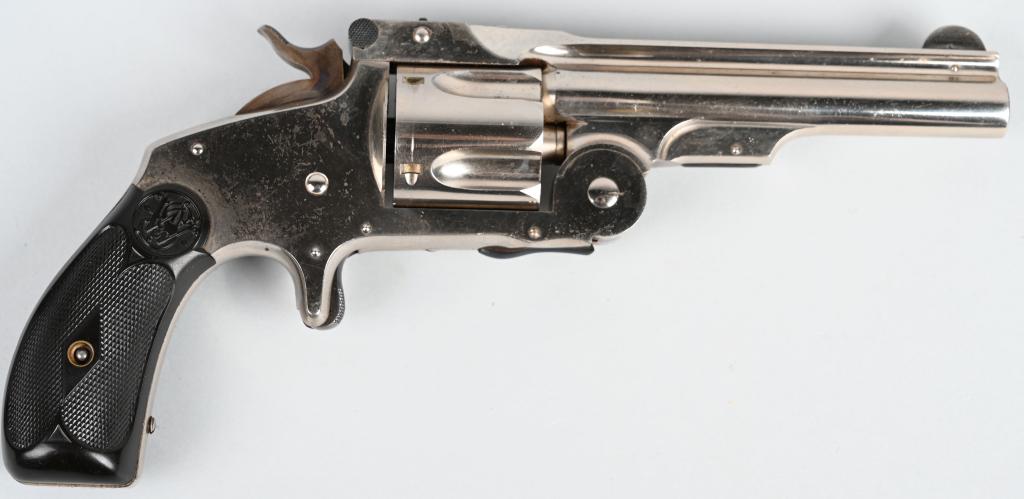 UNFIRED S&W BABY RUSSIAN TOP BREAK REVOLVER - Jun 27, 2020 | Milestone ...