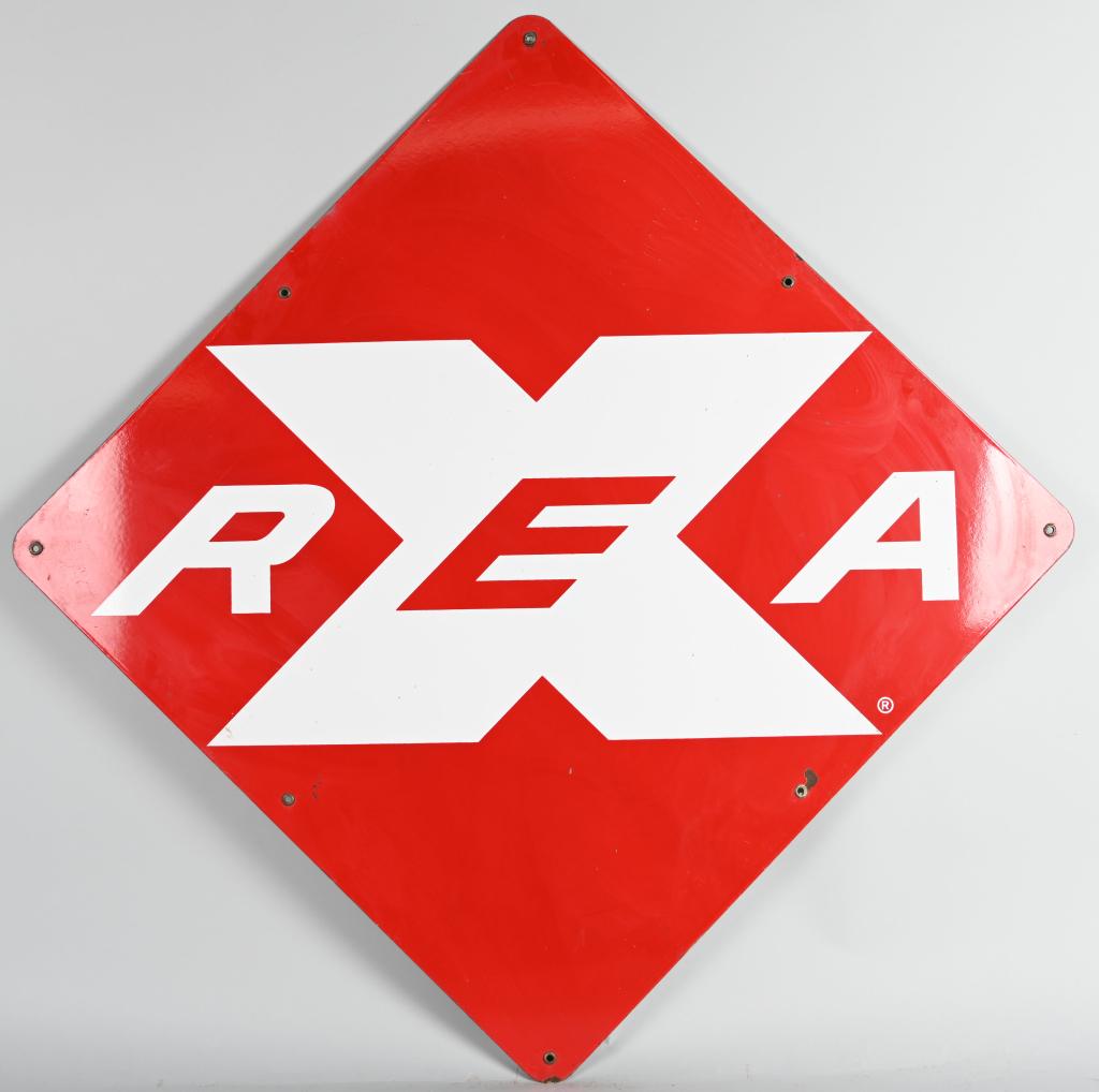 REA (Railway Express Agency) Porcelain Sign - Aug 29, 2020 | Milestone ...