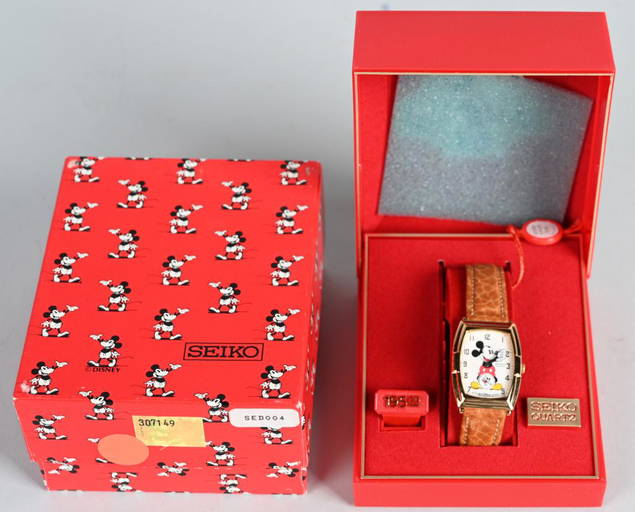 Seiko Mickey Mouse Watch Mib