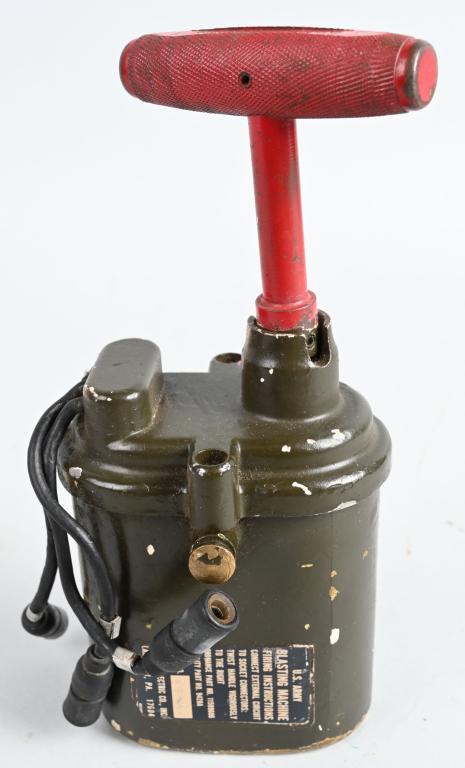 Vietnam Era 10 Cap Blasting Machine By Fidelity