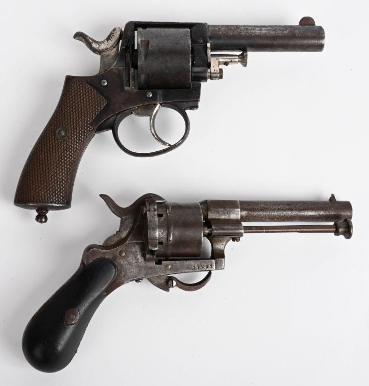 LOT OF (2) EUROPEAN ANTIQUE REVOLVERS - Dec 05, 2020 | Milestone ...