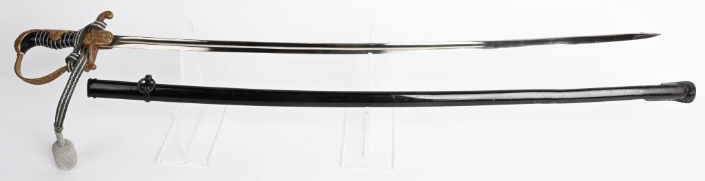 Wwii Nazi German Dove Head Sword By Emil Voos