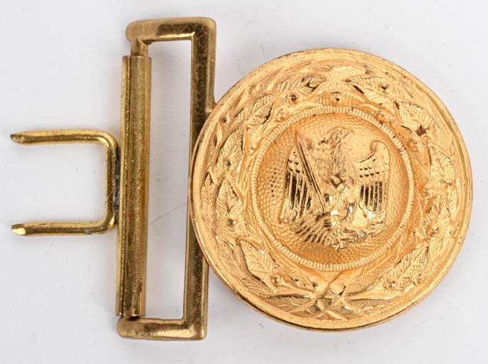 Wwii Nazi German Justice Official Belt Buckle Ww2